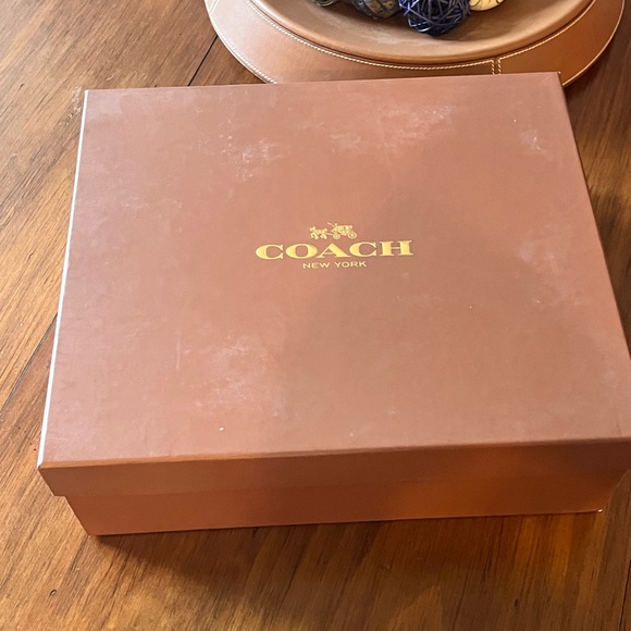 Coach | Accessories | Coach New York Empty Heavy Duty Shoe Storage Gift ...